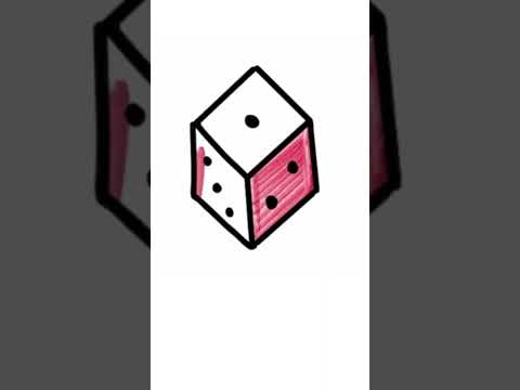 D Letter word Dice #drawing #colouring