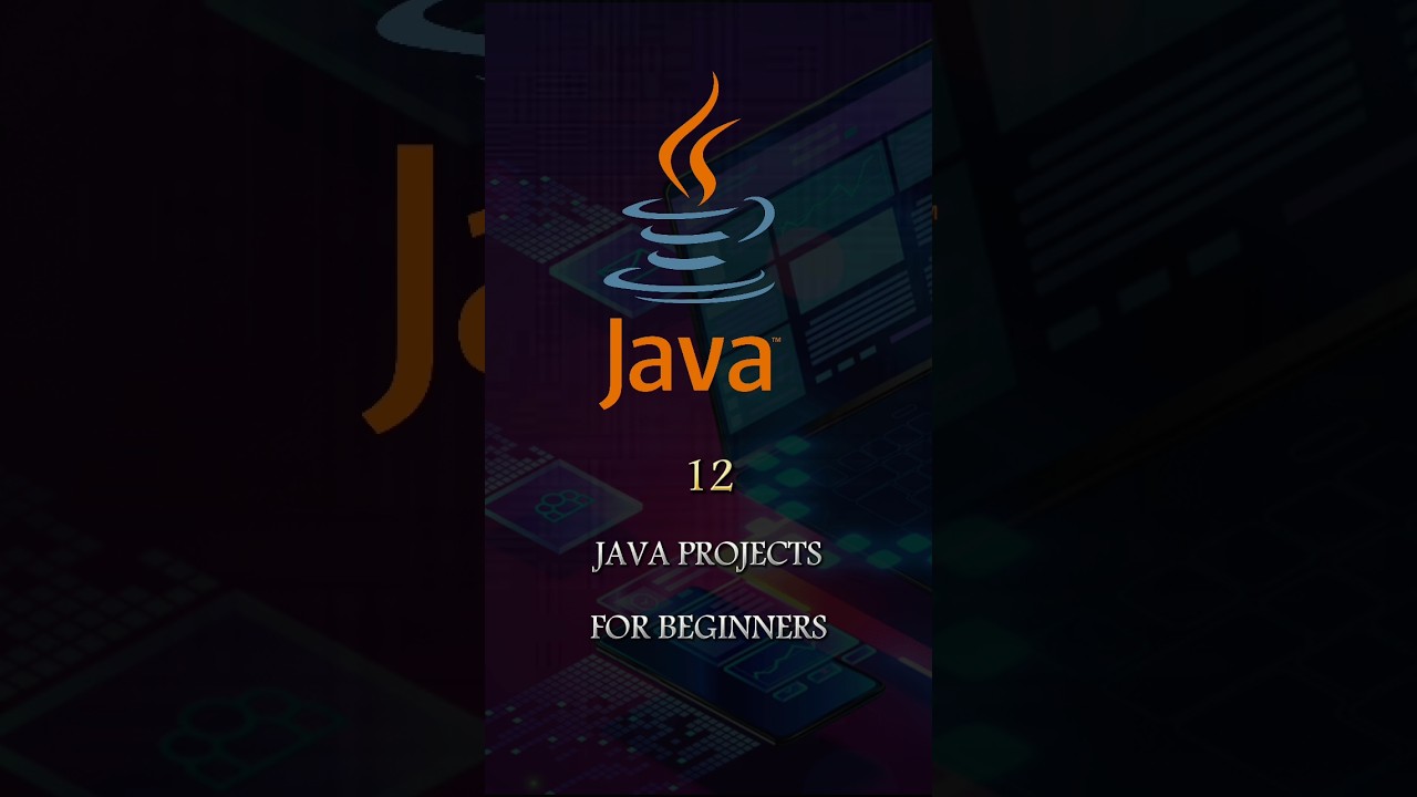 12 java projects for beginners #coding #java
