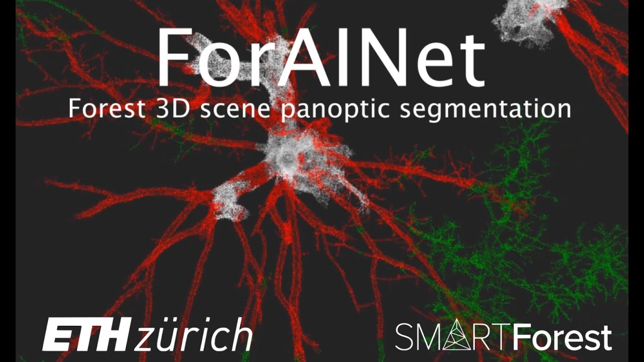 ForAInet: forest 3D scene panoptic segmentation