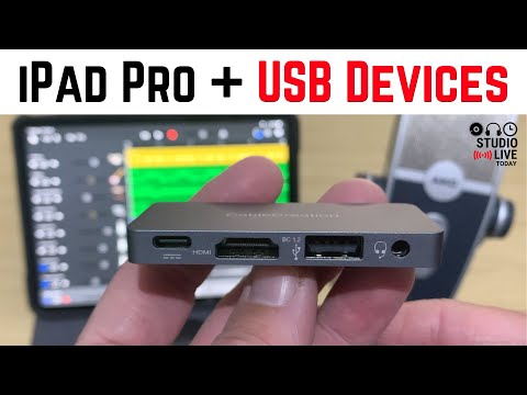 How to connect USB devices to an iPad Pro with USB-C (2018/2020 ...