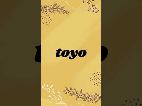 Toyo (Filipino to English)