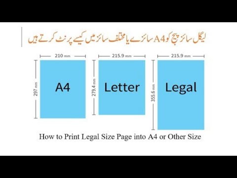 How to Print Legal Size Page into A4 or Other Size (3 Easy Ways)