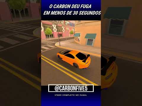 O CARBON DEU FUGA EM MENOS DE 30 SEGUNDOS NO GTA RP #fuga #fivem #shorts #samp #rp #viral #tiktok