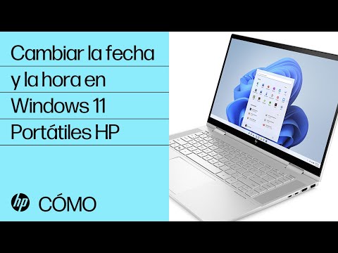 Cómo cambiar la fecha y la hora en Windows 11 | Portátiles HP | HP Support