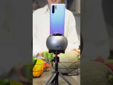 How to use 360° Smart Auto-Tracking Camera Tripod #shorts #camera #tripodforyoutubevideos