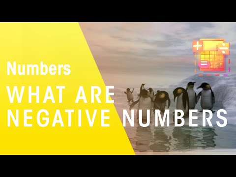 What Are Negative Numbers? | Numbers | Maths | FuseSchool