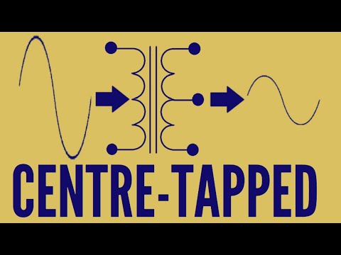 Centre Tapped Transformer - Full Wave Rectifier - Explained