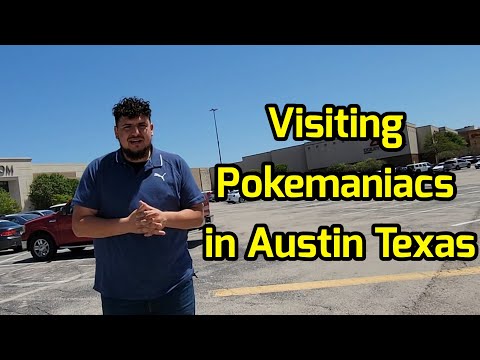 Visited Pokemaniacs in Austin Texas - Vlog