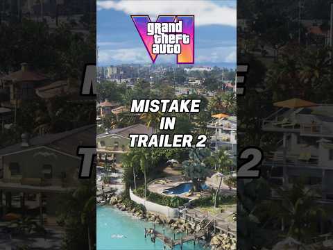GTA 6 Trailer 2 Mistake