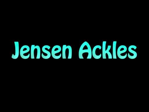 Learn How To Pronounce Jensen Ackles