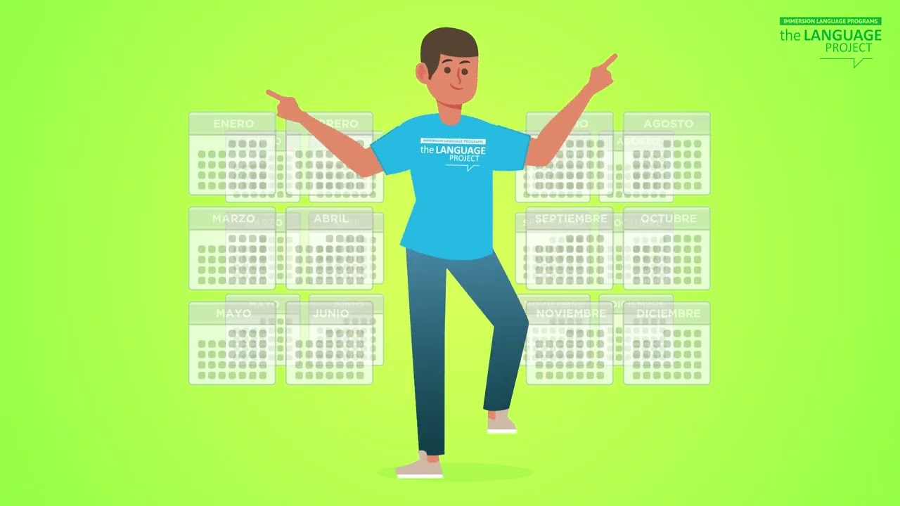 Los Meses del Año  |  The Language Project  |  Songs to Teach Spanish to Kids  |  Months of the Year