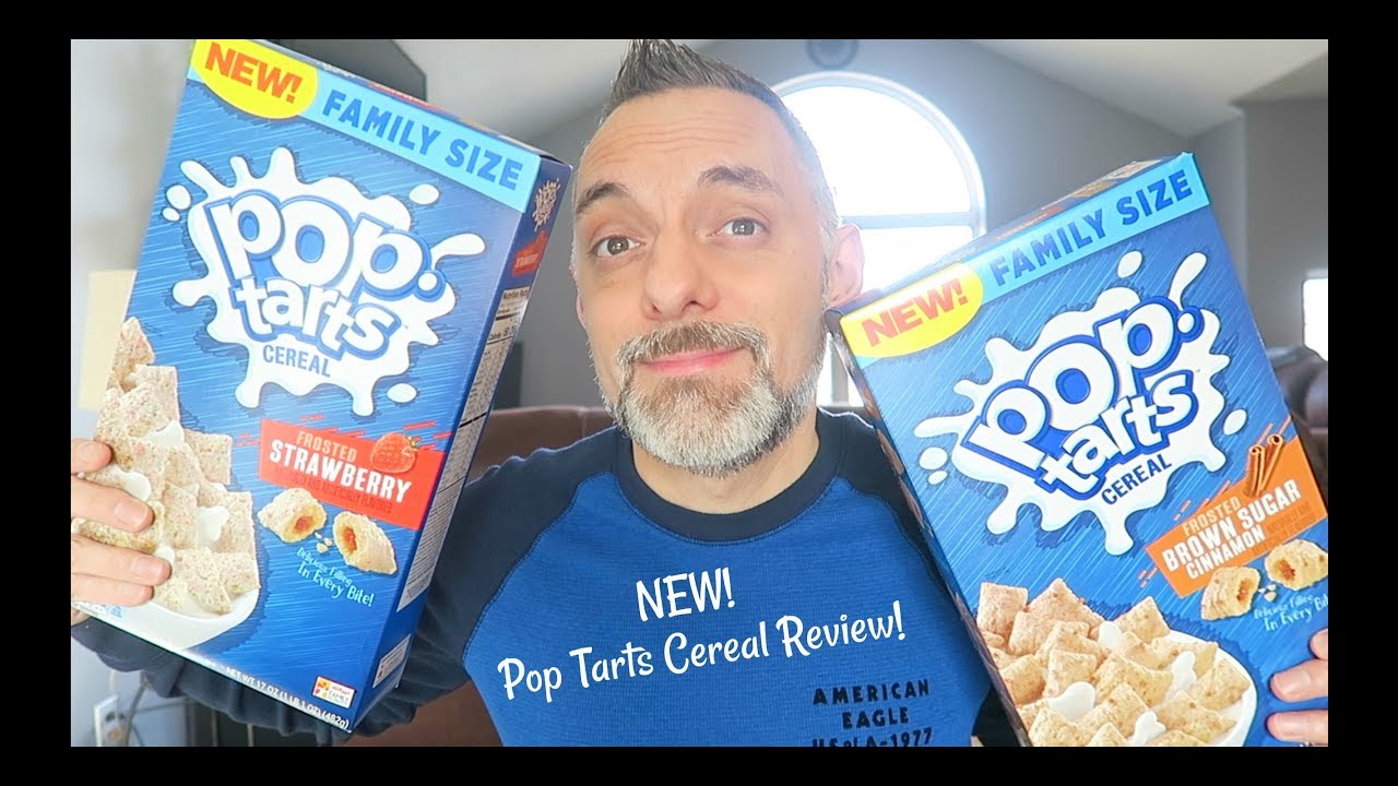 NEW POP TARTS CEREAL REVIEW!