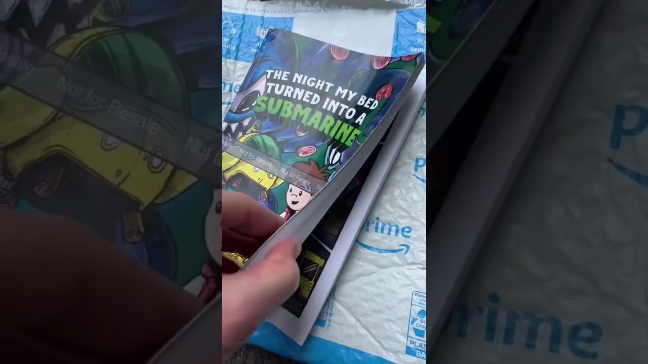 This is what an Amazon KDP print on demand book looks like. #selfpublishing