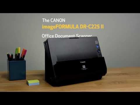 Canon imageFORMULA DR C225 II Product Tour