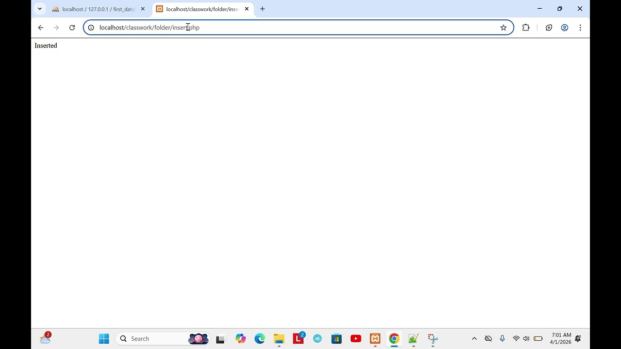 fetch data from db in array form