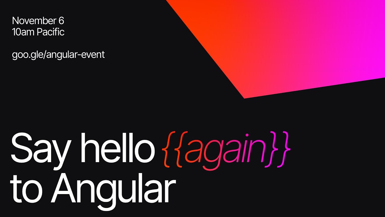 Special Angular Event