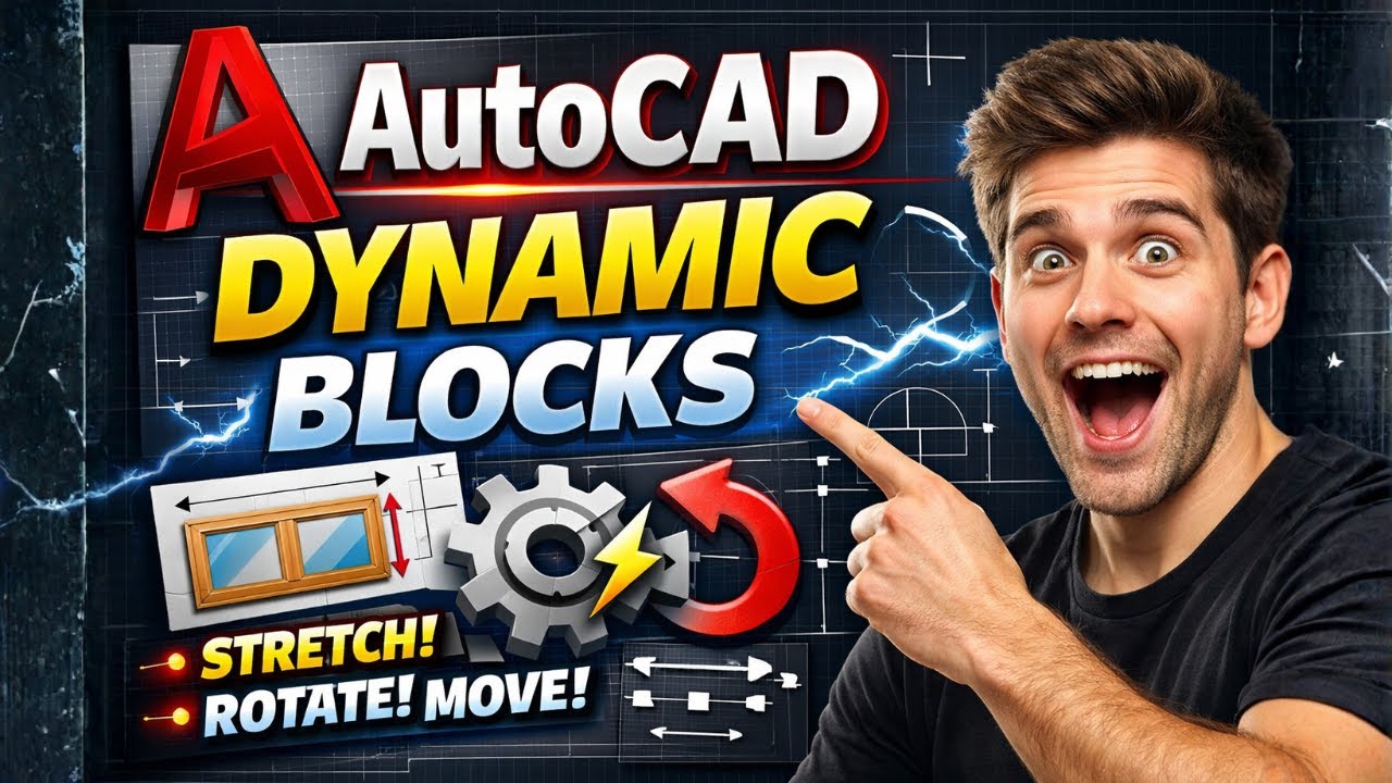 AutoCAD 2000+ Dynamic Block | AutoCAD dynamic block library download