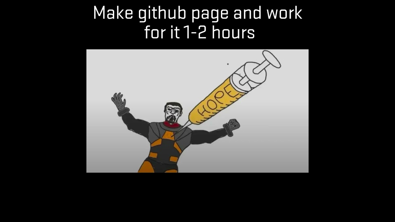 I try to get back my github page by the way...