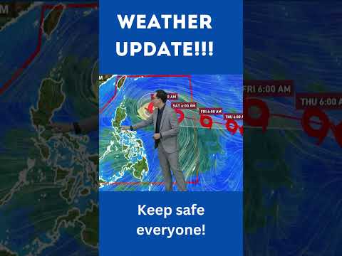 Weather Update today! #shorts #supertyphoon #weatherupdate #weather