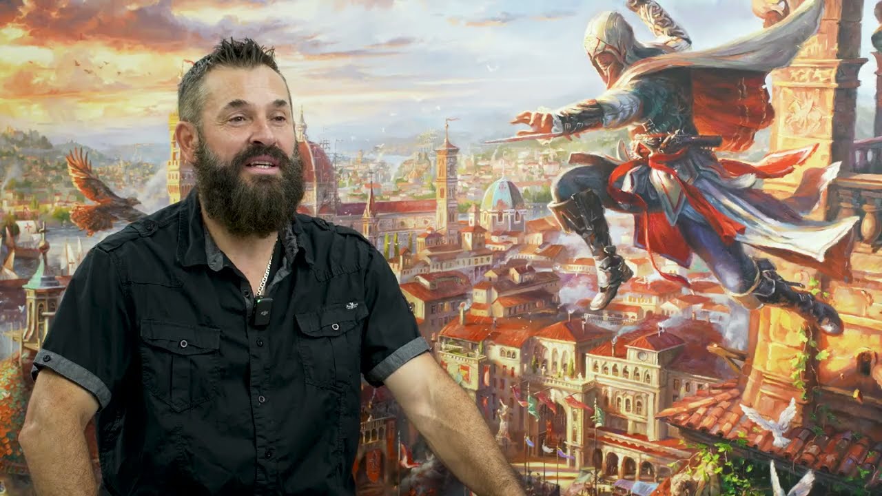 Blend Cota introduction for his Ubisoft Assassin's Creed Artwork