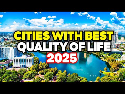 Top 10 Cities With Best Quality Of Life In The UNITED STATES 2025