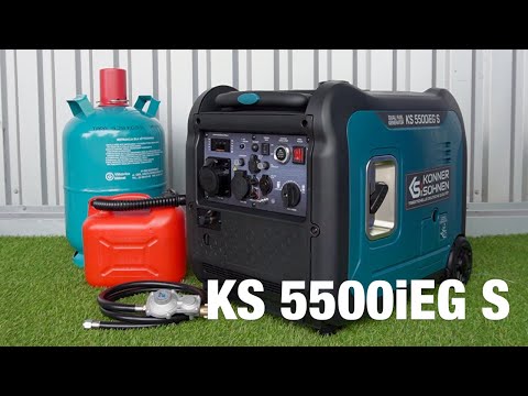 Rozpoczęcie pracy і uruchomienie generatora Könner & Söhnen KS 5500iEG S