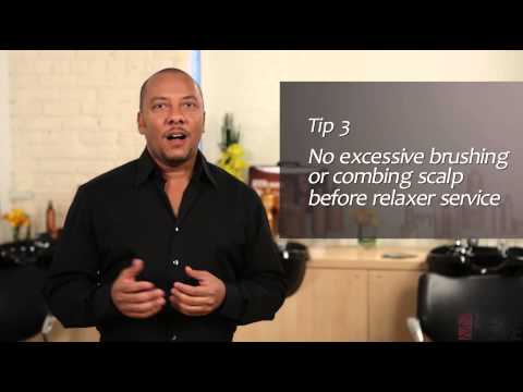 HOW TO PREP HAIR BEFORE APPLYING A RELAXER