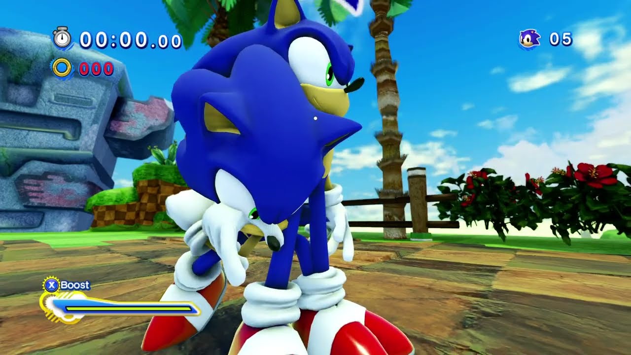 Sonic generations in Roblox