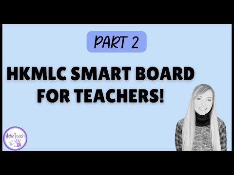 Part 2 HKMLC Smart Board, Elite 55 Inch Interactive WhiteBoard for Teachers and Homeschool Parents