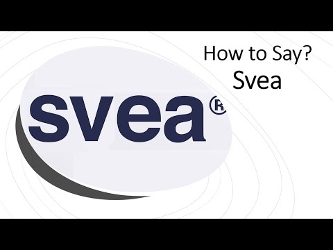 How to Pronounce Svea? | Swedish Fashion Clothing Brand Pronunciation
