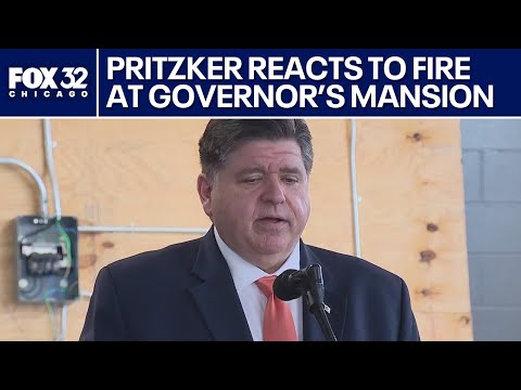 Pritzker reacts to Pennsylvania governor's mansion arson investigation