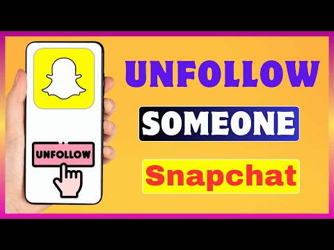 How To Unfollow Someone On Snapchat | Unfollow Friends On Snapchat
