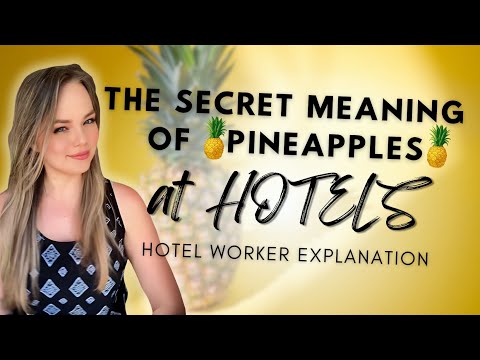 The REAL Meaning of the Pineapple π | Hotel Worker Explains