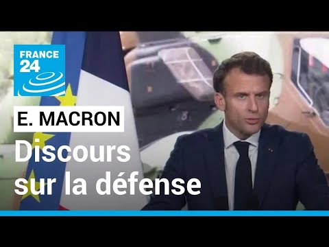 Emmanuel Macron présente les grandes lignes stratégiques de défense de ...