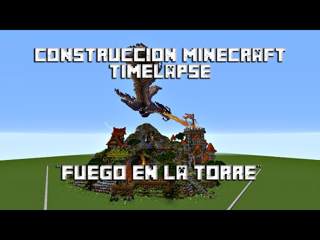 Fire On The Tower Minecraft Map