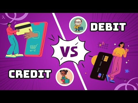 Kredit- och betalkort och hur fungerar de? | Små ekonomer | Ekonomi för klass 5