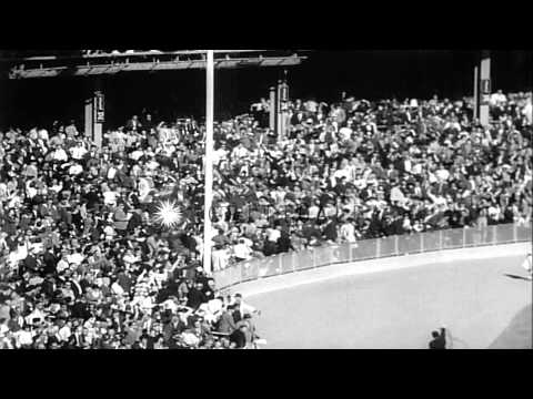 World Series Baseball matches between Saint Louis Cardinals and New York Yankees ...HD Stock Footage