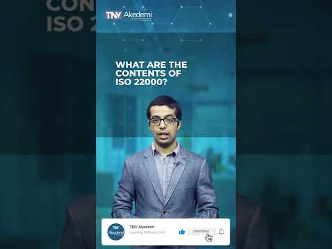 WHAT ARE THE CONTENTS OF ISO 22000?