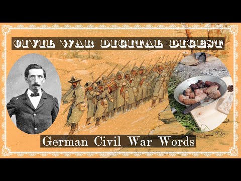 German words in the American Civil War