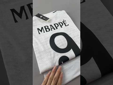 24/25 Real Madrid Home Long Player Edition #9 Mbappe Football Jersey👉feimingjersey.com #football