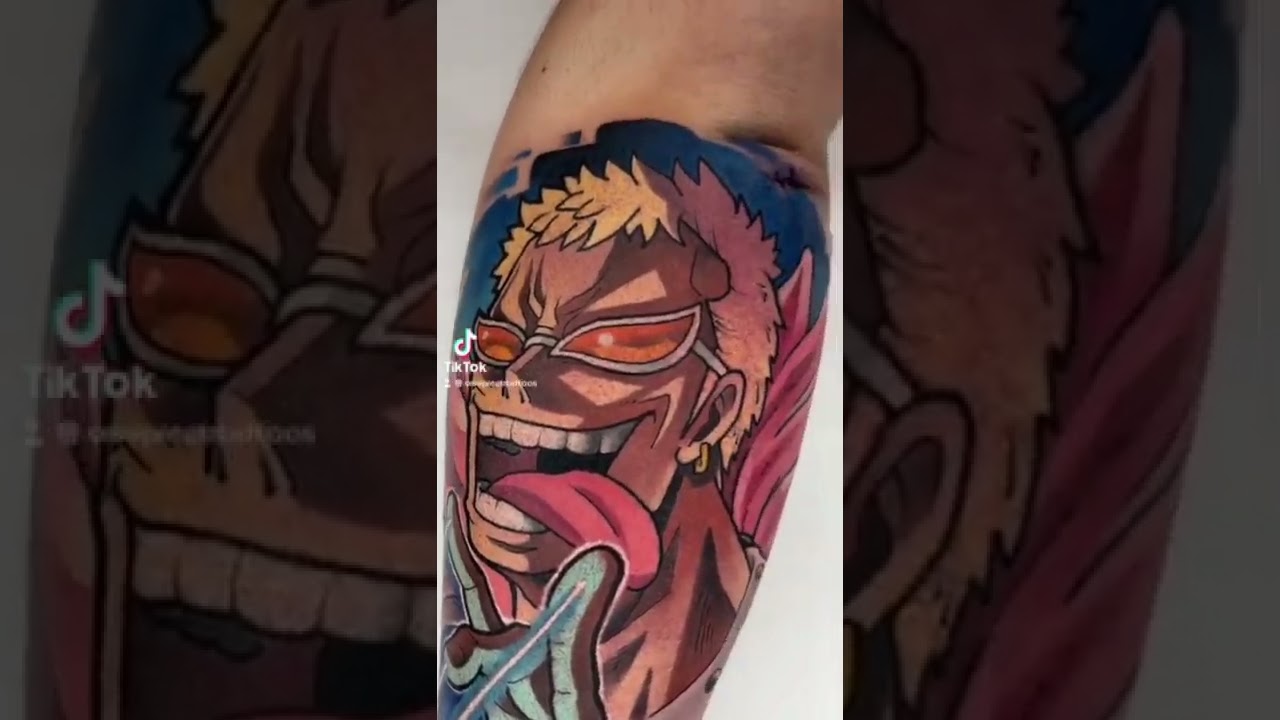 Doflamingo One Piece #onepiecetattoo #onepiece #anime #tattoo