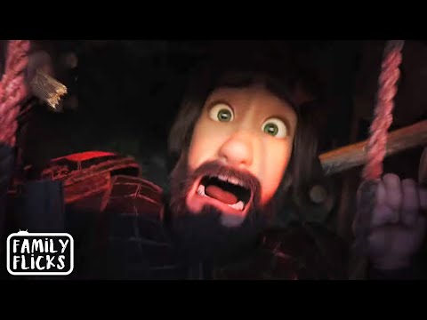 Toothless Rescues Hiccup | How to Train Your Dragon: Homecoming (2019) | Family Flicks