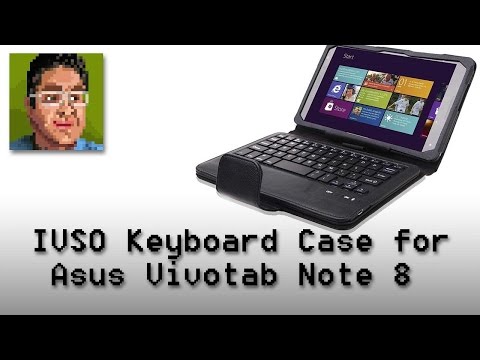 IVSO Bluetooth Keyboard Case for Asus Vivotab Note 8 Review