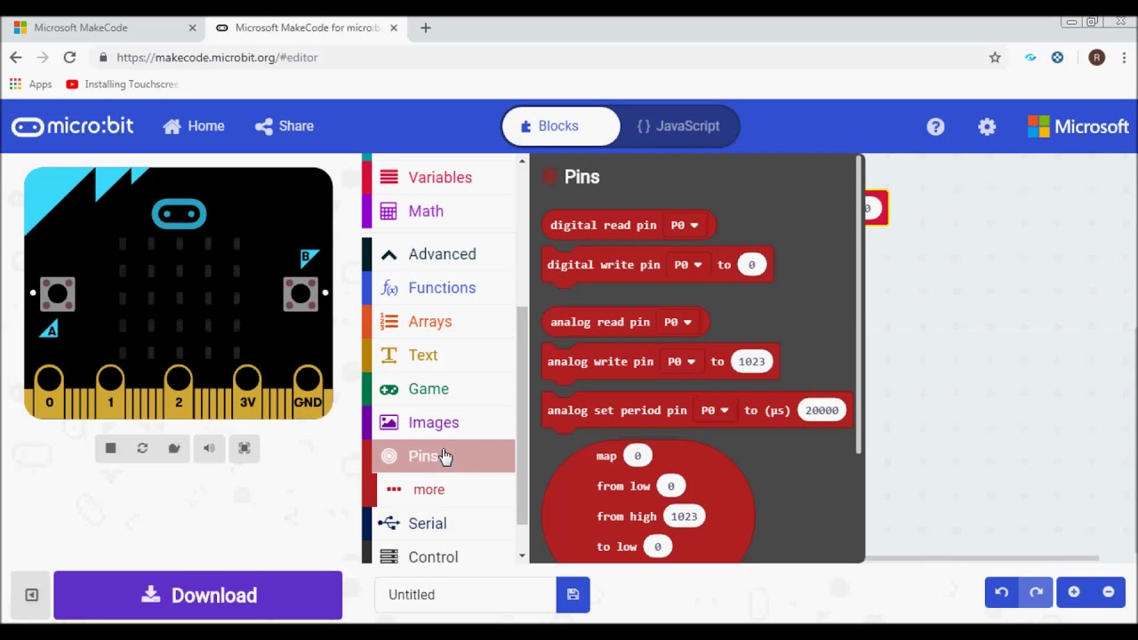 Micro bit 12: Using Sensing Light