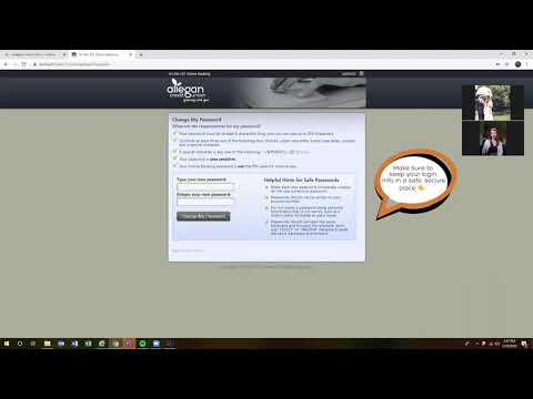 Enrolling in Allegan Credit Union's online banking service from your desktop