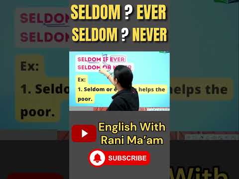 Seldom ? Ever / Seldom ? Never || Basic English Grammar in Hindi || UC LIVE