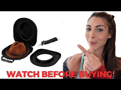 Honest Review of Hard Shell Crush Proof Travel Case for Cowboy Hat, Fedora, Other Hats