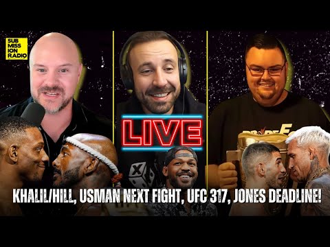 Submission Radio LIVE - McGregor More Trouble, Movsar/Pico, UFC 317 w/ Mike Heck & Sean Sheehan!
