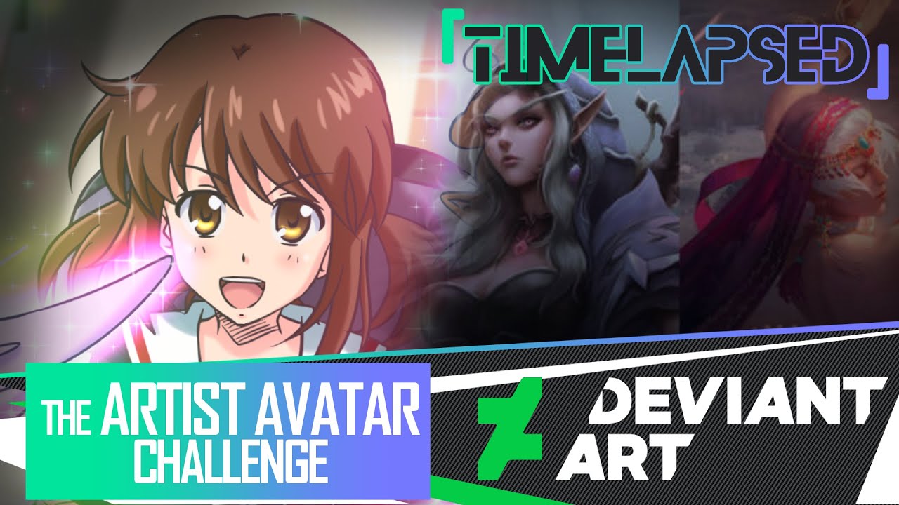 The Artist Avatar Challenge   Deviantart conquest 2021 - Timelapsed
