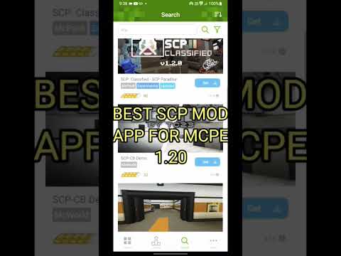BEST SCP MOD APP FOR MCPE #minecraft